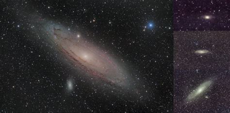 M31 Andromeda Galaxy One Year Of Progress Rastrophotography