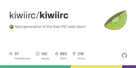github kiwiirc kiwiirc 🥝 next generation of the kiwi irc web client