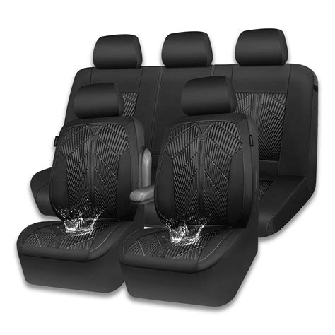 Car Grand Neoprene Waterproof Car Seat Covers Full Set All Weather