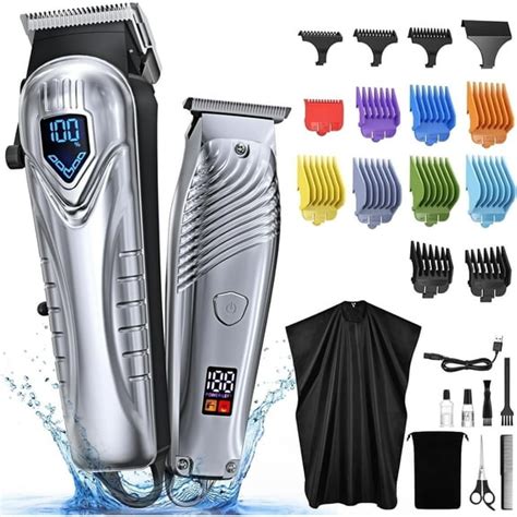 Conair Men Number Cut Cordless Hair Clipper Trimmer Kit With 8 Color