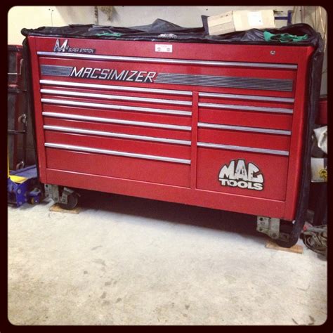 My Macsimizer Toy Box Full Of Tools I Use To Work On The Big Trucks