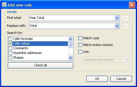 MAPILab Find And Replace Screenshots