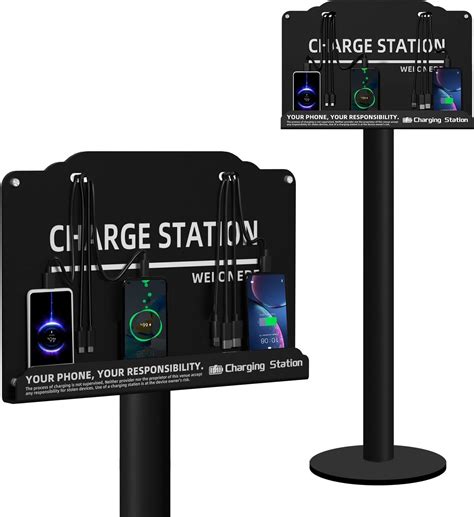 Floor Stand Cell Phone Charging Station Mobile Phone Charging Station