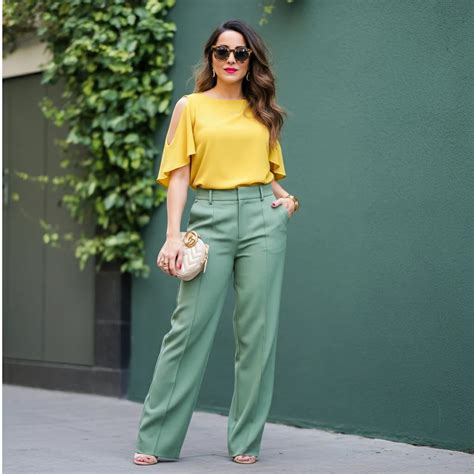 What To Wear With Green Pants 15 Chic Outfit Ideas