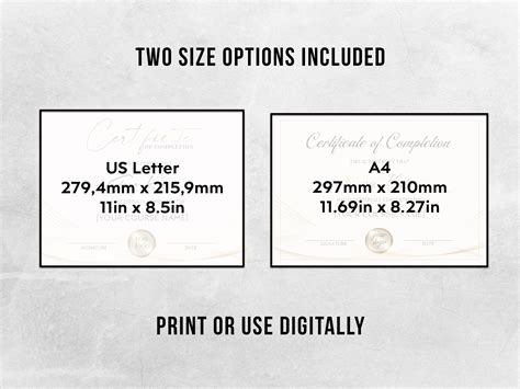 Diy Certificate Of Completion Class Certificate Course Etsy Diy Certificate Of Completion Class Certificate Course Etsy