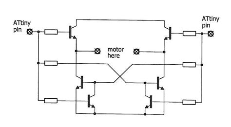 Updated Safe All Npn Reversing Motor Drive For Arduino Electronics