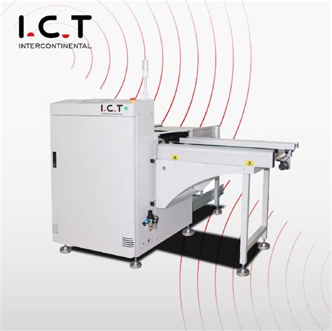 I C T LDD M 90 Degree SMT Loader Unloader I C T SMT Machine Line Provider