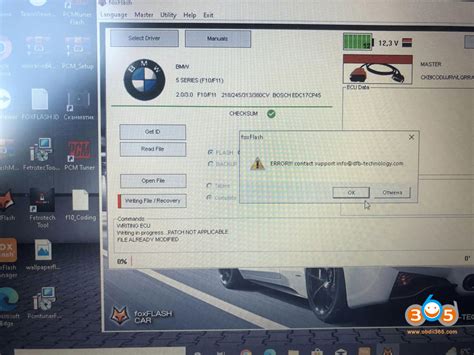 FoxFlash KT BMW EDC CP Via OBD Or Bench OBDII Official Blog