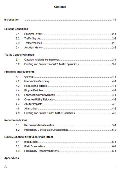 Table Of Contents Word Free 8 Table Of Content Templates In Ms Word