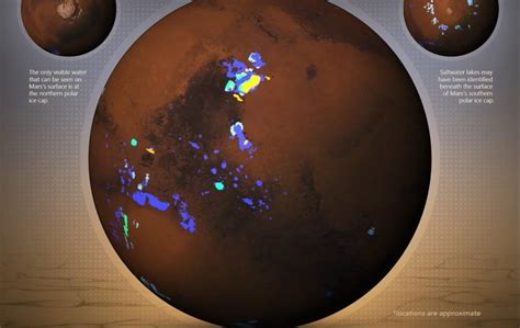 New Map Wheres The Water On Mars
