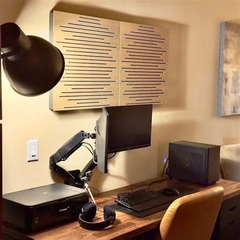 Rustic Acoustic Diffusion Panels Sound Absorbing Diffusing 23”x455