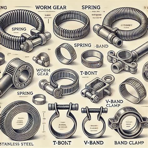 Comprehensive Guide To Hose Clamps Types Applications And Specific