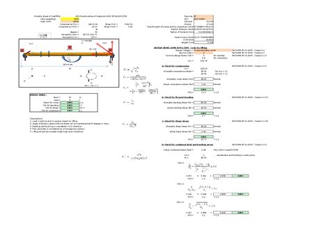 Xls Lifting Beam Calculation Rev 4 Best Sriraj S Varier