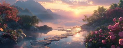 Ai 생성 강 작은 만 Pixabay의 무료 이미지 Pixabay