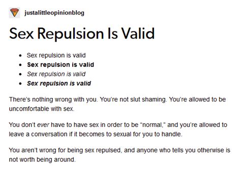 Hey Sex Repulsed Aces Youre Valid Asexuality