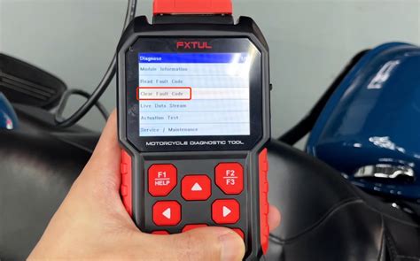 How To Use The Harley Diagnostic Tool Fxtul M4 To Read And Clear Fault Codes