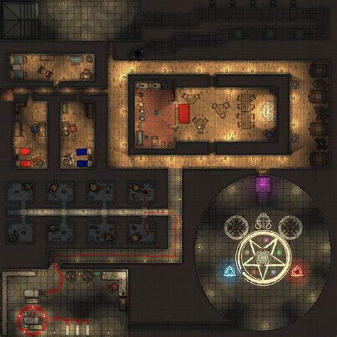 Dnd Battlemap Mad Scientists Lab