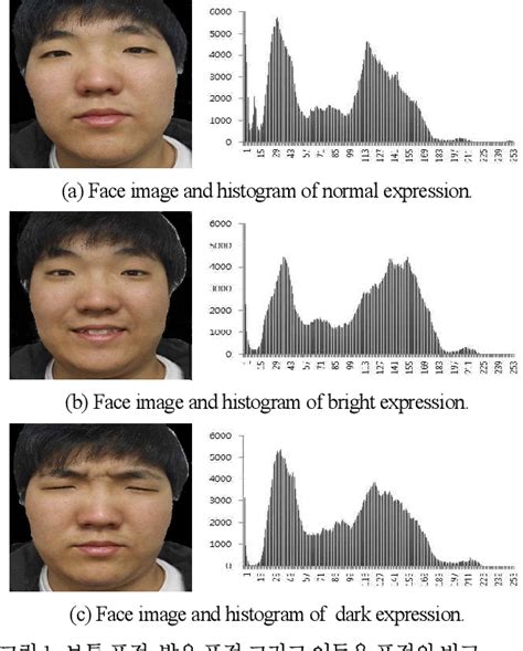 Figure 3 From A Face Expression Recognition Method Using Histograms Semantic Scholar