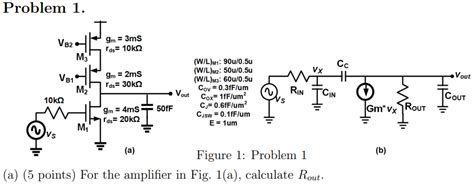 Solved Device Parameter Assumptions Unless Otherwise Stated