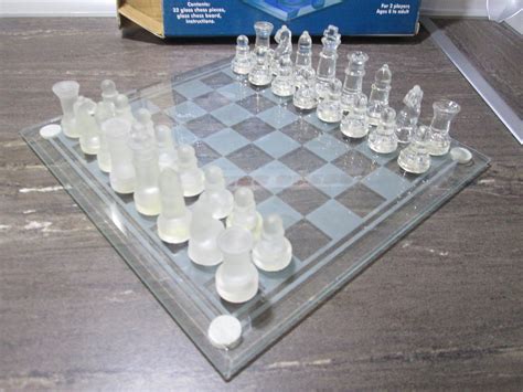 Small Glass Chess Set At Shanita Parker Blog