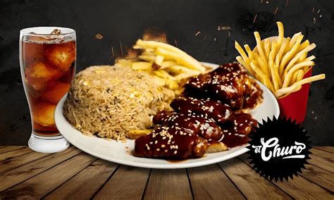 Promoción 8 Alitas Con Chaufa Papas Y Gaseosa Tay Bbq O