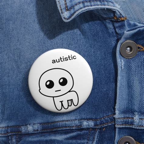 Autism Creature Pin Etsy