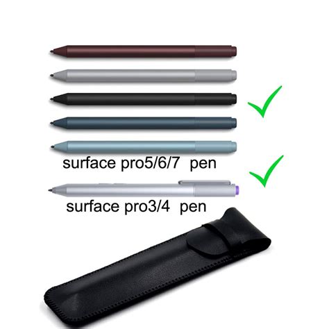 Leather Case Sleeve Bag For Surface Pro Pen 3 4 5 Grandado