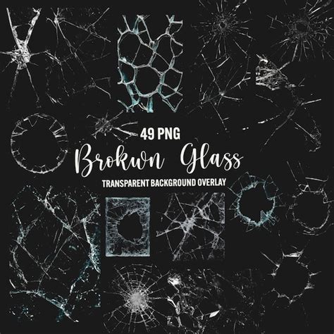 Shattered Glass Texture Photoshop