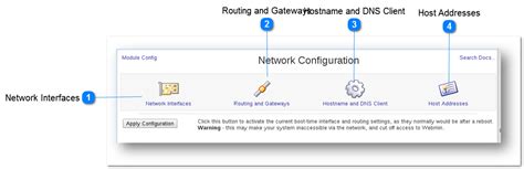 Topic Configuring Network Settings