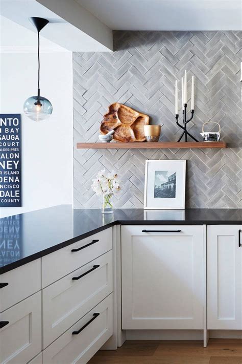 41 Colorful Herringbone Backsplash Ideas Trendy Backsplashes Artofit