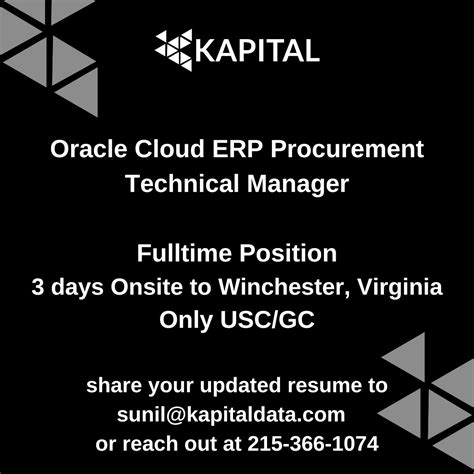 Sunil Beesetty On Linkedin Hiringnow Oraclecloudprocurement Procurementjobs Fulltimejobs…