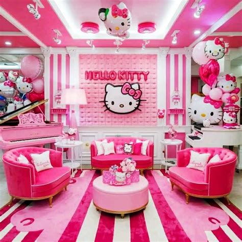 Salon Hello Kitty Hello Kitty House Interior