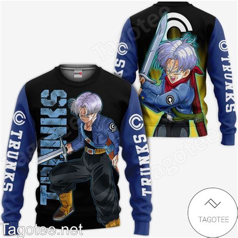 Future Trunks Dragon Ball Anime Jacket Hoodie Sweater T Shirt Tagotee