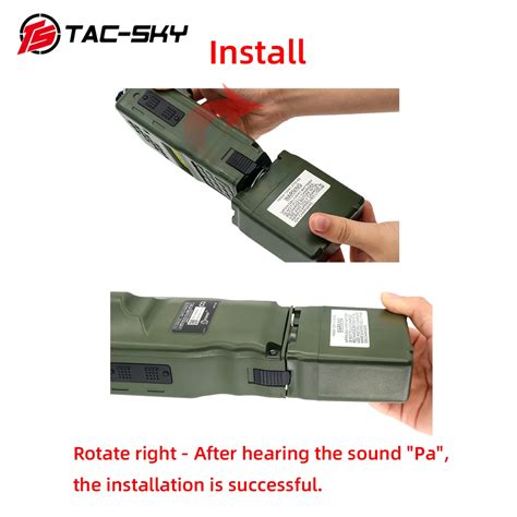 Tac Sky An Prc 152 152a Military Radio Walkie Talkie Model Virtual
