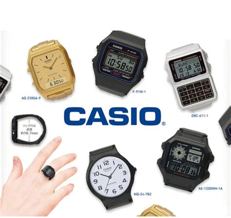 Just Found Out These Existed Miniature Casio Watches You Wear On Your Fingers R Casio