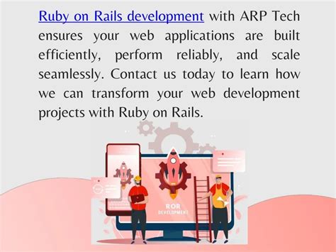 Ppt Exploring Ruby On Rails Development With Arp Tech Powerpoint