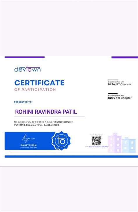 patil rohini on linkedin python deeplearning devtown