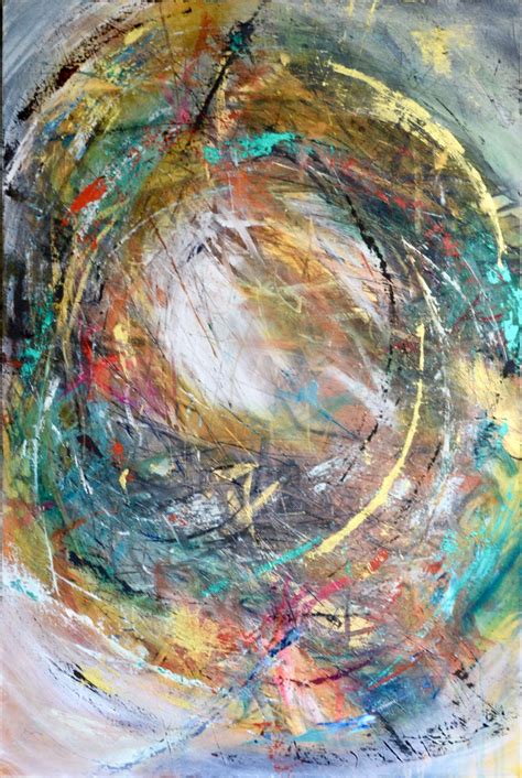 Dl Watson Chakra Painting Acrylic On Canvas For Sale At 1stdibs