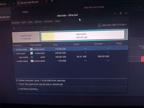 Problems With Resizing A Partition General Help Zorin Forum