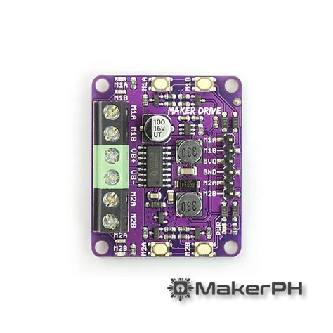 Maker Drive Simplifying H Bridge Motor Driver MakerPH Electronics