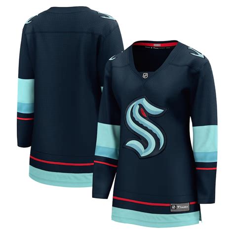 Fanatics Breakaway Womens Home Jersey Seattle Kraken