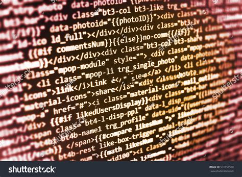 Programmer Occupation Job New Technology Revolution库存照片531156580