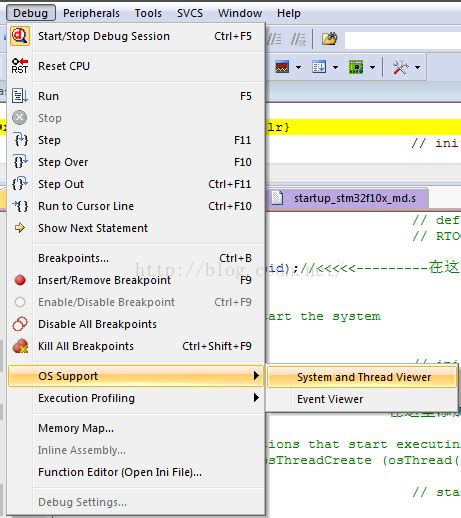 Arm官方《cmsis Rtos教程》之创建线程creating Threadsosthreadgetid Csdn博客