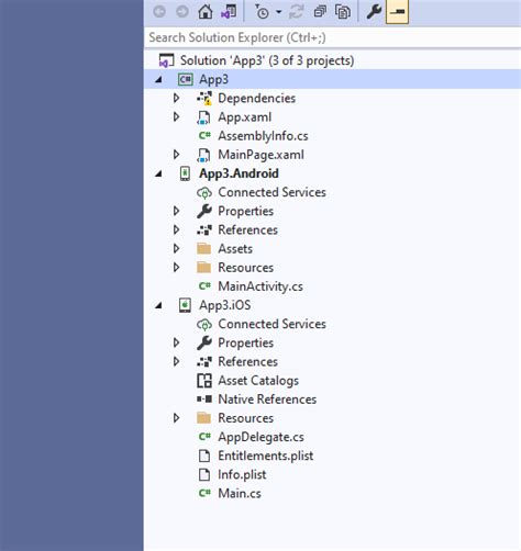 No MainPage Xaml Issue Xamarin Get Started GitHub