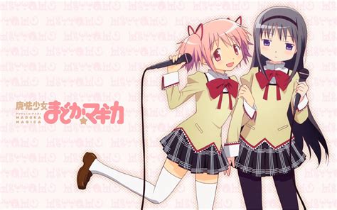Mahou Shoujo Madoka Magica Shaft Kaname Madoka And Akemi Homura