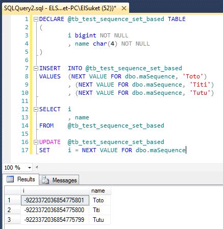 Tout Savoir Sur SEQUENCE Avec SQL Server 2012 Le Blog SQL Server D