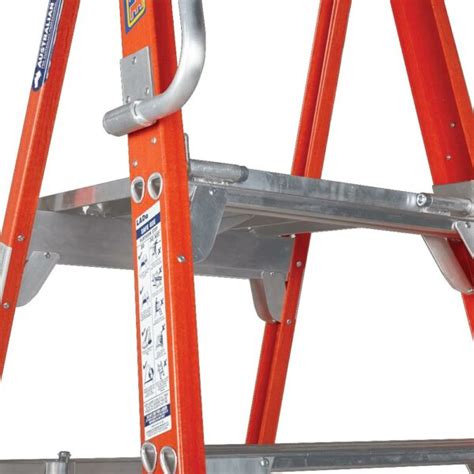 Fibreglass Platform Step Ladder Ladamax