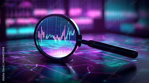 Data Analysis Search Engine Optimization Or Seo Magnifier Charts
