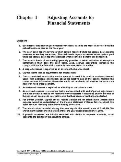 solution ch04 pdf debits and credits balance sheet