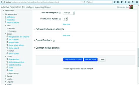 4 Teacher Interface For New Course Blog Addition In Apie Lms Download Scientific Diagram